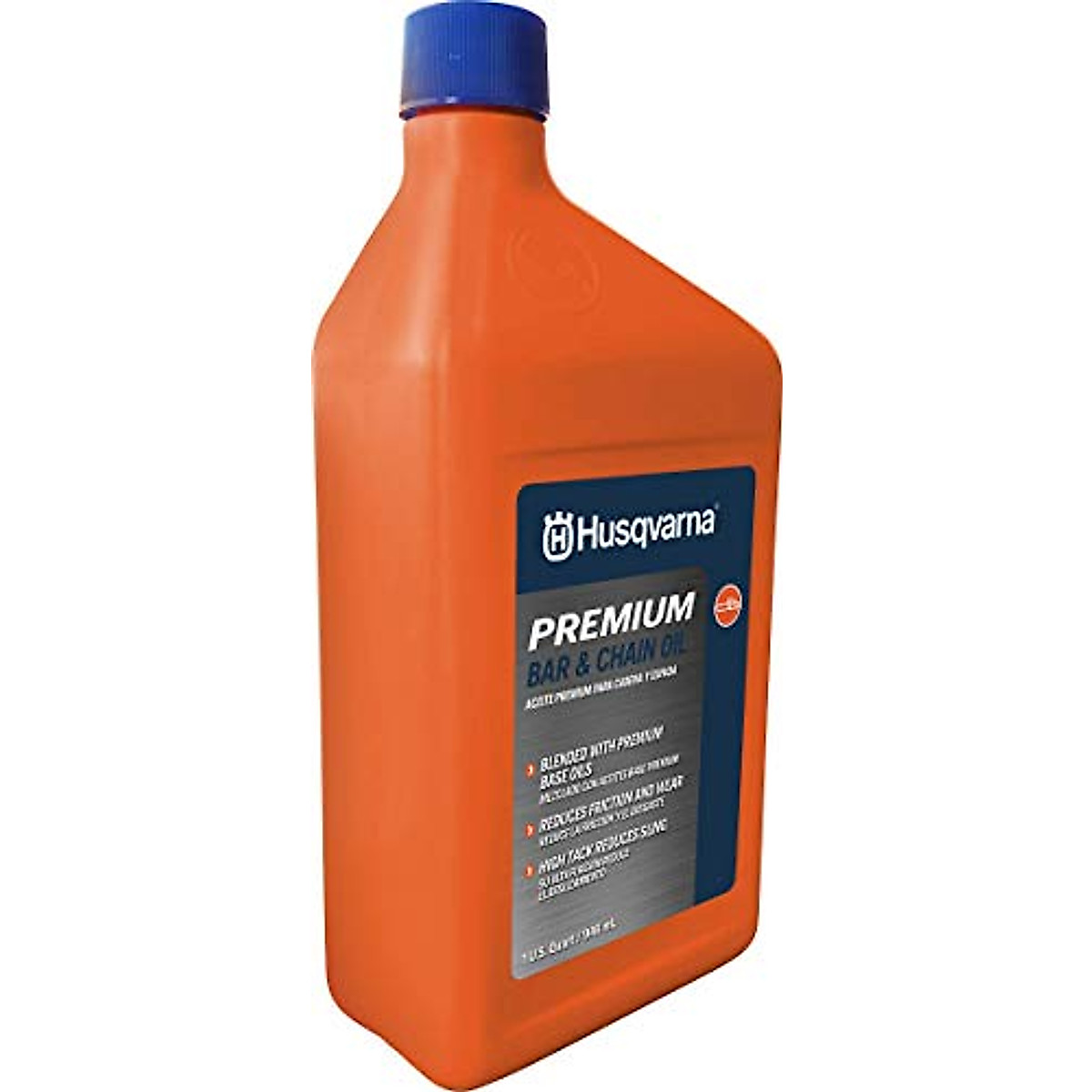 Husqvarna X-Guard Premium All Season Mineral Bar and Chain Oil, Chainsaw Oil for Superior Cutting Equipment Protection in All Conditions, 1 Quart Bottle
