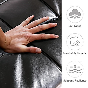 MUUEGM Futon Sofa Bed Couch Sleeper Memory Foam Convertible Futon Couch Bed,Modern Futon Folding Love Seat Sofa for Living Room,Compact Space,Apartment,Office,Dorm,Bonus,71" Dx33 Wx31.5 H,Grey