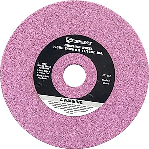 Strongway Grinding Wheel - 1/8in. Thick x 5 11/16in. Dia.