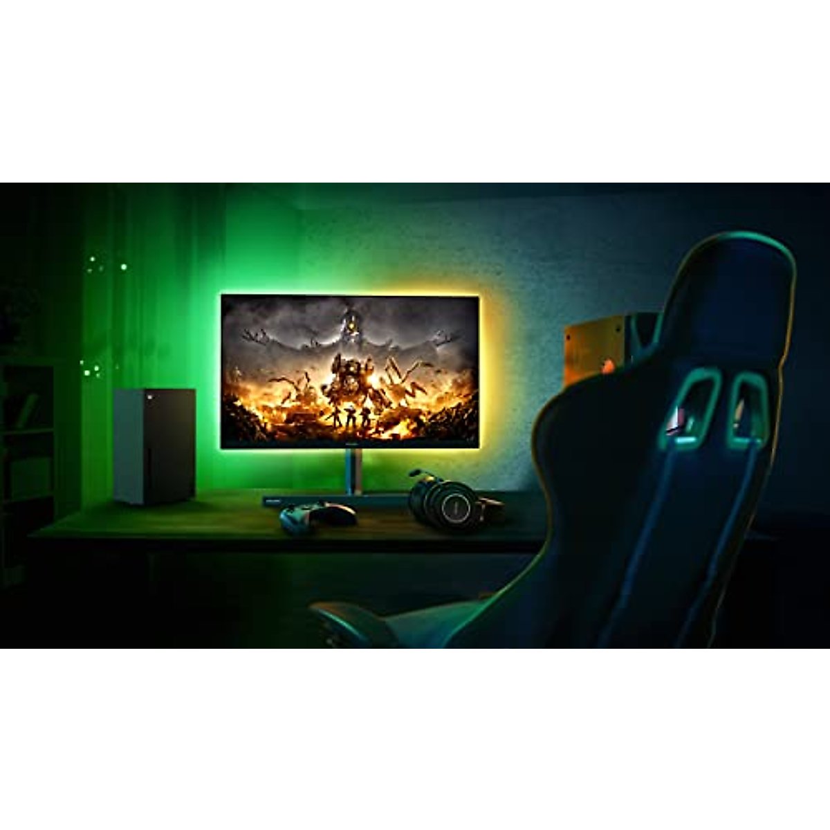 PHILIPS Momentum 329M1RV 32" 4K HDR 400 Gaming Monitor, Designed for Xbox, 144Hz, USB-C PD 65 Watts, 1 ms Response Time, 4Yr Advanced Replacement, Height-Adjustable