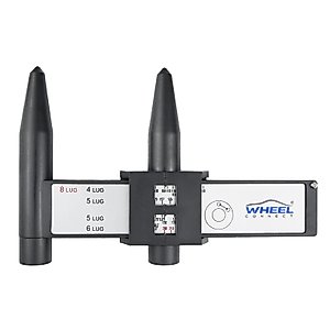 WHEEL CONNECT PCD Gauge，Wheel/Rim Bolt Pattern Measuring Tool, PCD Ruler, Sliding Caliper for 4 5 6 8 Holes