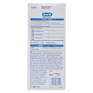 Oral-B Pro-Health Gum Care Toothbrush, Medium, (Buy 2 Get 2 Free)