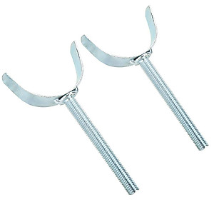 Threaded Spindle Rods, U Shape Baby Gates Spindle Rod Stair Banister Adapters for Pressure Mounted Gates Screw Mounted Bolts for Pet Dog Indoor Safety Gates