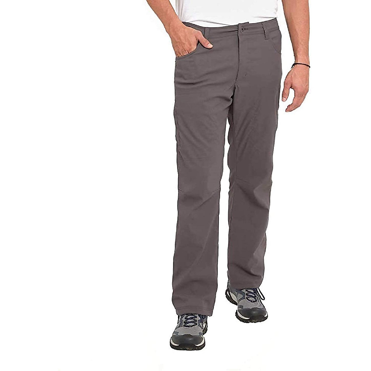 Eddie Bauer Men's Fleece Lined Pant, (Gargoyle, 34 x 30)