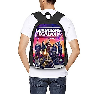 ROOZEE Cartoon Backpack Lightweight Large Capacity Laptop Backpack Travel Backpacks For Unisex 17in