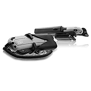 EasyCut 4000 Safe Retractable Box Cutting Utility Knife, Gray, 09307, with Blade Vanishing Auto-Retract Technology and Three Precision Depth Settings