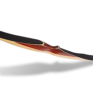 KAINOKAI 54" Traditional Laminated Recurve Bow/Archery Amercian Hunting&Target Horse Bow/Longbow Most Arrows fits,15-55 lbs for Kids Teens & Adults