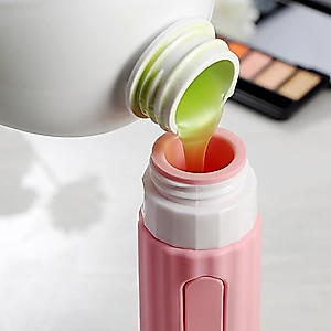 Mrsdry Travel Bottles for Toiletries, TSA Carry On Approved Toiletries Containers, 3 Ounce Leak Proof Squeezable Silicone Tubes, Refillable Travel Accessories for Shampoo Body Wash Liquids (4 Pack)