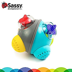 Sassy Rain Shower Bath Ball STEM Bath Toy, 6+ Months