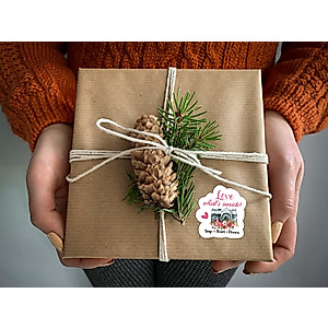 Cute Camera Snap Share Review Thank You Stickers, Online Retailers Small Business Small Shop Gift Bags Packages Labels Envelopes Stickers, 500 Labels Per Roll