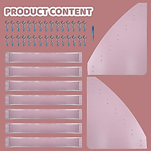 DSVENROLY Nail Polish Organizer, 84 Bottles of 7 Layers Professional Acrylic Nail Polish Display Rack, Eyeglass Storage Essential Oils Holder for Ink, Cosmetic Dropper Bottle (7 Tiers)