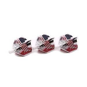 CUESOUL TERO AK4 Dart Flights Standard Shape US Flag Design