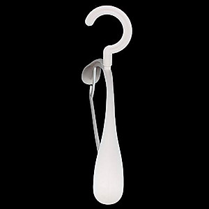 Plastic Clothes Hanger, Extra Thick Plastic Wide Shoulder Adult 360 Degrees Rotate Slip Resistant Standard Clothing Hanger Ideal for Everyday Use Beige 20 Pack