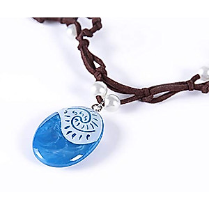 Moana Necklace, Moana Costume Toys for Girls, Halloween Costume, Moana party supplies Halloween Party Favors