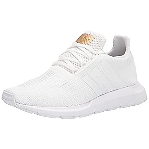 adidas Originals Womens Swift Run White/White/Copper Metallic 10