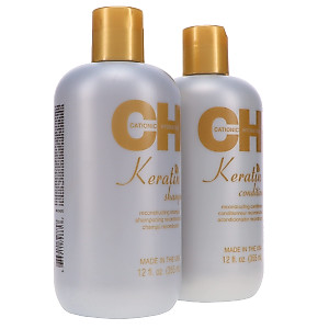 CHI Keratin Shampoo & Conditioner Set 12 OZ Each