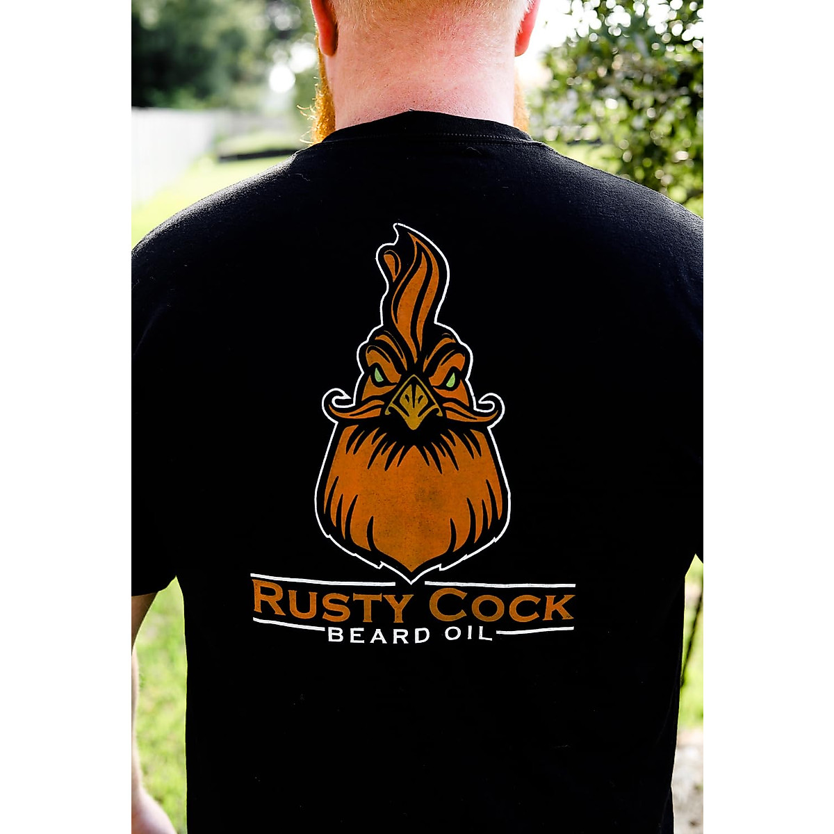 Rusty Cock Beard Oil - Funny Name/Serious Beard Care (Gunpowder & Lead Scent) - Our Smokin' Barrel
