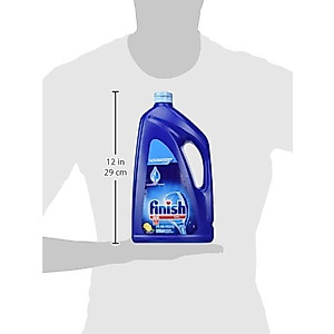 Finish Gel Automatic Dishwasher Detergent, Lemon Scent 75 oz
