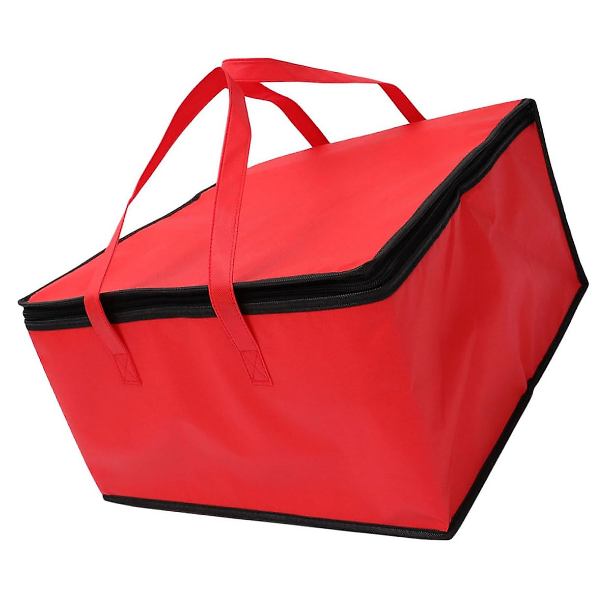 NOLITOY 4pcs Seafood Storage Bag Insulated Grocery Bags Catering Bags Insulated Thermal Food Carrier Hot Bag Insulated Pizza Bag Shopping Portable Non-woven Fabric Takeaway Box