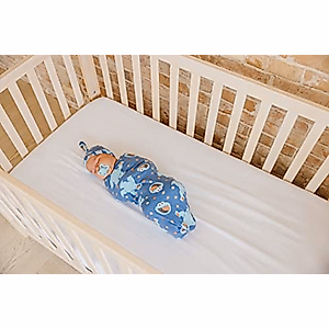 Copper Pearl Large Premium Knit Baby Swaddle Receiving Blanket Cookie Monster