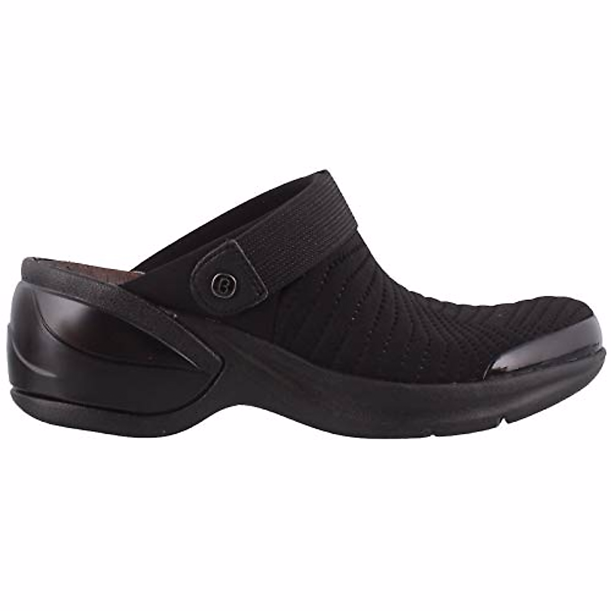 Bzees Women's Kitty Shoe, black oversized geo print, 10 M US