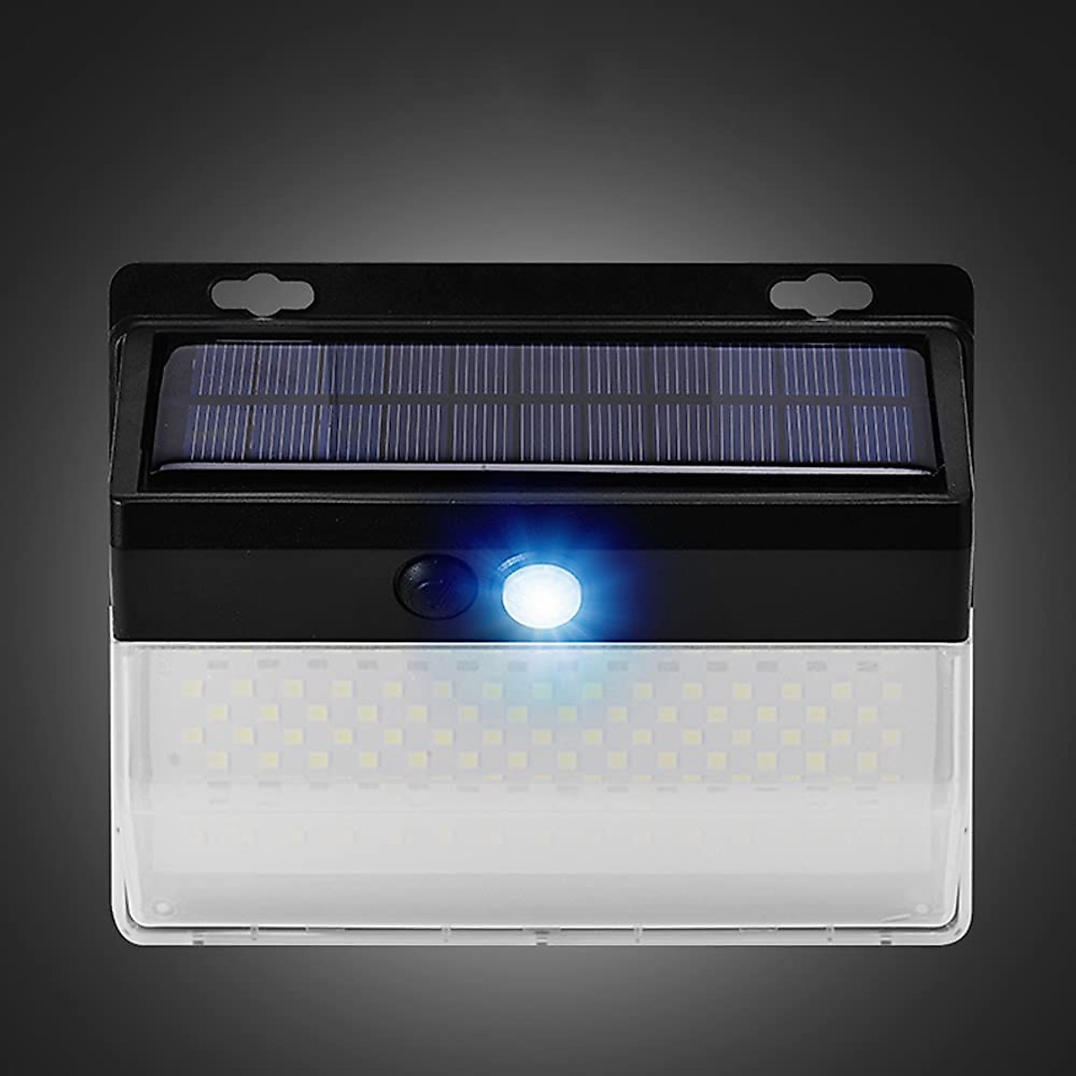 ZHUANYIYI 2 Pieces, Solar Wall Lights, Outdoor Courtyard Wall Landscape Lighting, Home Garden Pavement Waterproof Decorative Lights