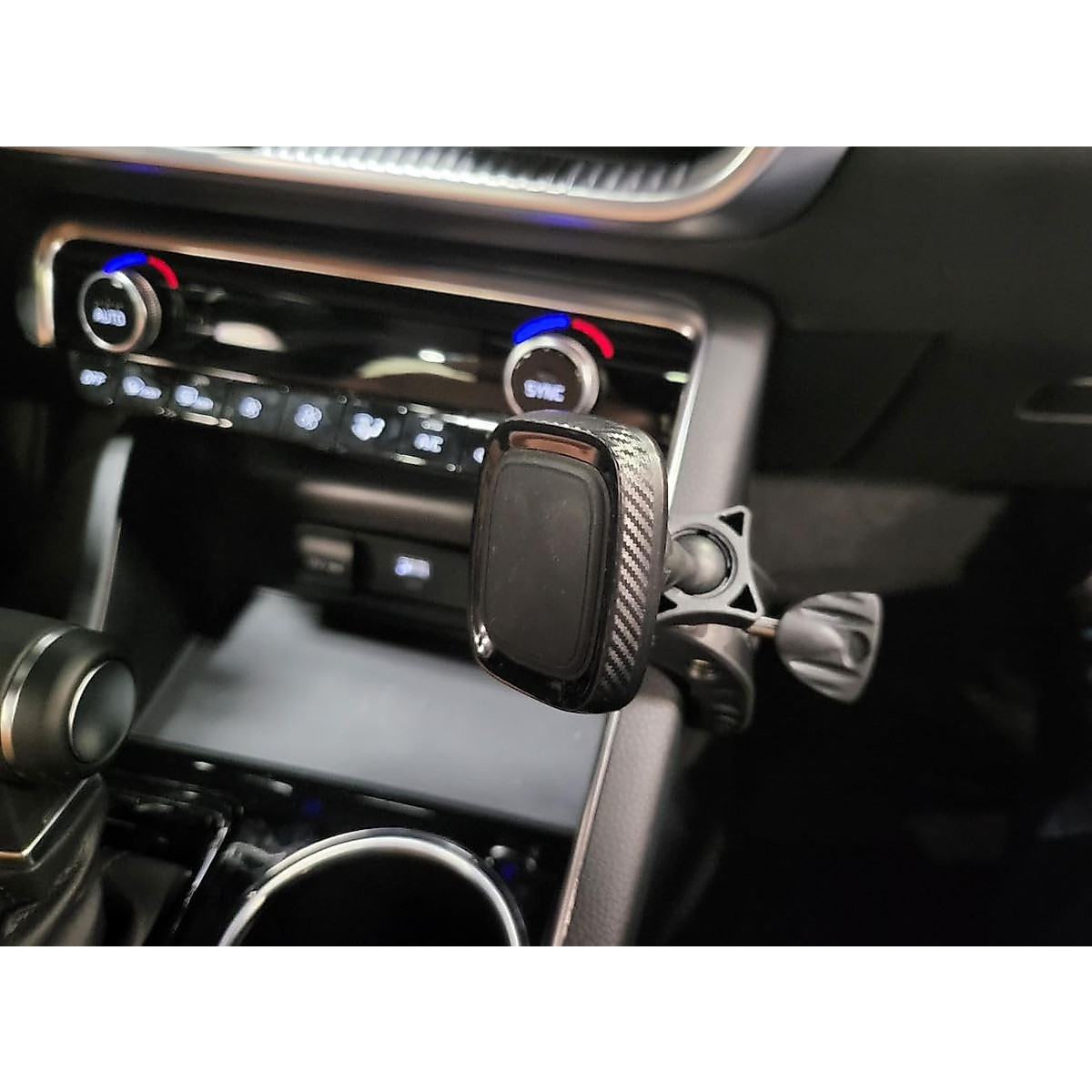 Phone Mount holder compatible with Hyundai Elantra (2021 2022 2023) dashboard | Compatible with Magnetic, magsafe, clamp on, cradle and wireless charger