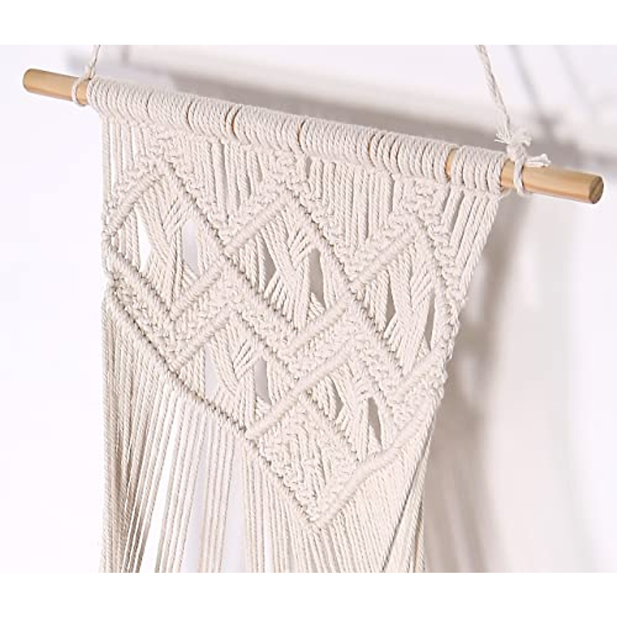 Stuffed Animal Net or Hammock Macrame Toy Display Wall Hanging Net for Plush Toy Storage Boho Nursery Bedroom Decor Stuffy Animal Toy Organizer