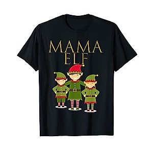 CUTE: MAMA ELF Shirt Stocking Stuffer Mom Gift Idea