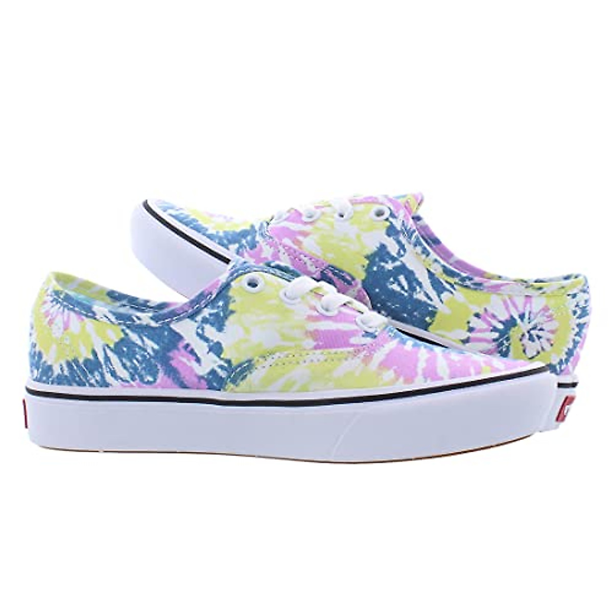 Vans ComfyCush Authentic (Tie-Dye) Orchid/True White Men's 8.5, Women's 10 Medium