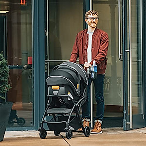 Chicco Presto Self-Folding, Compact Stroller with Canopy, Lightweight Aluminum Frame Umbrella Stroller, for Babies and Toddlers up to 50 lbs. | Graphite/Grey