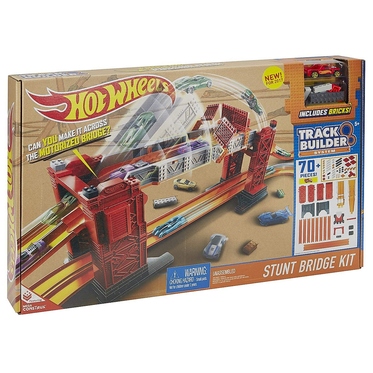 Hot Wheels Track Builder Stunt Bridge Kit
