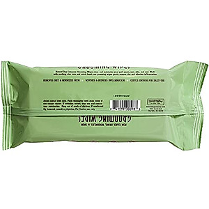 Natural Dog Company Grooming Wipes with Aloe Vera, Cleanses, Soothes, & Deodorizes, Fragrance Free, Hypoallergenic, Biodegradable Wipes (50 Wipes) Aqua