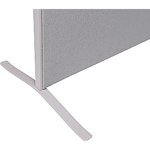 Basyx TBASEGY Verse T-Base Foot Connecting Hardware, Gray