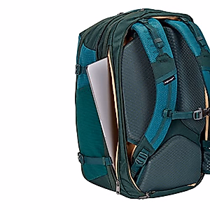 eagle creek Tour Travel Backpack 55L S/M - Durable and Expandable with Ergonomic Fit, Laptop Pocket, and Lockable Zippers, Arctic Seagreen