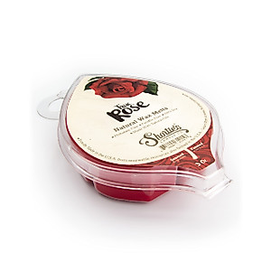 Shortie's Candle Company True Rose Soy Wax Melts 3 Pack - 3 Highly Scented 3 Oz. Bars - Made with 100% Soy and Essential Fragrance Oils - Phthalate & Paraffin Free, Vegan, Non-Toxic