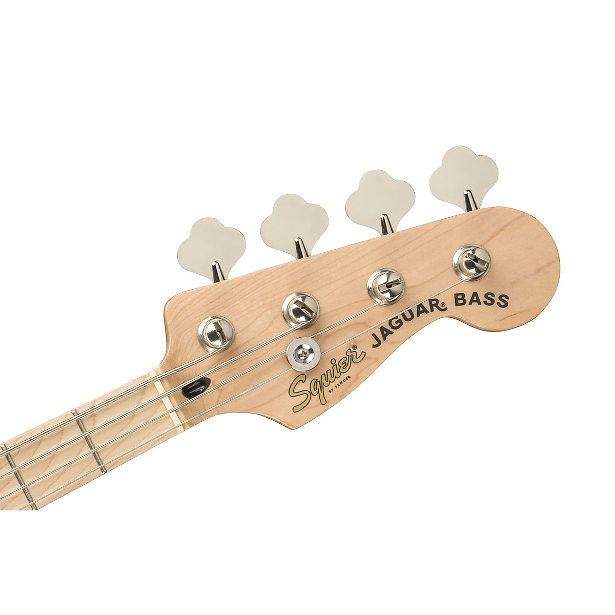 Squier Affinity Series Jaguar Bass, Black, Maple Fingerboard