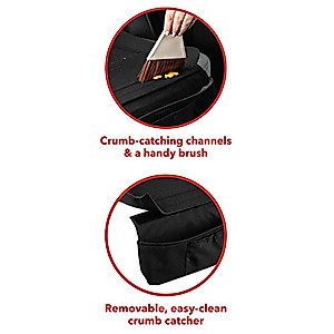 Skip Hop Clean Sweep Car Seat Protector, Style Driven, Black
