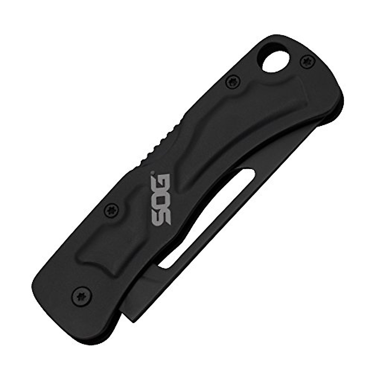 SOG Centi II Folding Knife Keychain Size, 2.1"" Blade (CE1012),Black
