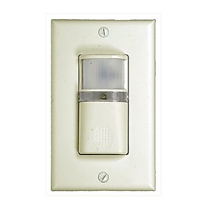Westgate YM2108-T-W Vacancy and Occupancy Sensor Wall Switch, 3 Way, Adjustable Time and Light, White
