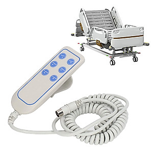 8 Pin Bed Controller 8 Pin Chair Remote PVC Lifting Bed Controller Electric PVC Ip66 Wear Resistant Lift Chair Hand Control for Hospital