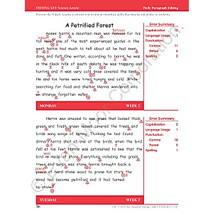 Evan-Moor Daily Paragraph Editing, Grade 6