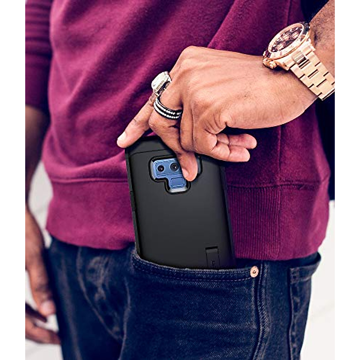 Spigen Tough Armor Designed for Galaxy Note 9 Case (2018) - Black