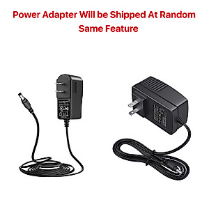 ZOSI 3ft AC 100-240V to DC 12V 1A 1000mAvPower Supply Adapter for CCTV Security Surveillance Camera DVR NVR System, LED Strip, Wireless Router, Switch and More