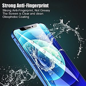 [2 Pack] Ultra High Definition Hydrogel Screen Protector for iPhone 13 Pro Max/iPhone 14 Plus, Upgraded High Sensitivity Non-breakable Flexible TPU Screen Protector [Bubble Free] (Non-Tempered Glass)