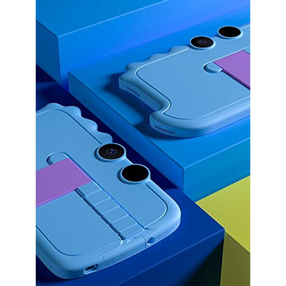 COOPERS 7 inch Kids Tablet Android 11 Tablet for Kids, 2GB RAM + 32GB ROM Toddler Tablet PC for Children, IPS Touch Screen, Dual Camera, Dual Speaker, WiFi Computer Tablet, Light Blue