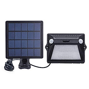 DUTUI Split Type Solar Energy Saving Body Sensing Wall Lamp, Household Garden Waterproof Solar Street Lamp, Colorful Colors, Home Courtyard, Villa Corridor