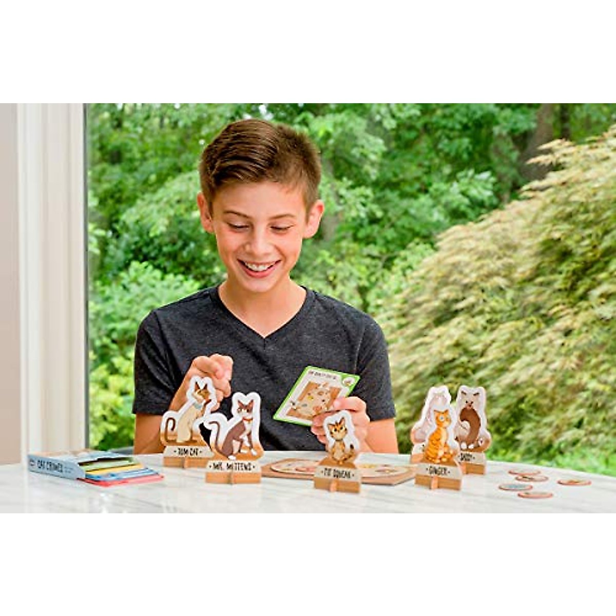 ThinkFun Cat Crimes Brainteaser - Engaging Logic Game for Kids and Adults | Develops Critical Reasoning Skills |Durable Components | Fun Cat Themed Artwork | Ideal for Ages 8+