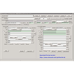 Gialer LTE Cards Program kit, SIM Card Tools & Accessories Include 1 SIM Card Reader + 5pcs programmable USIM Cards + 1 Mini Micro Nano sim Card Adapter kit + Newest GRSIM Software Programer Tool