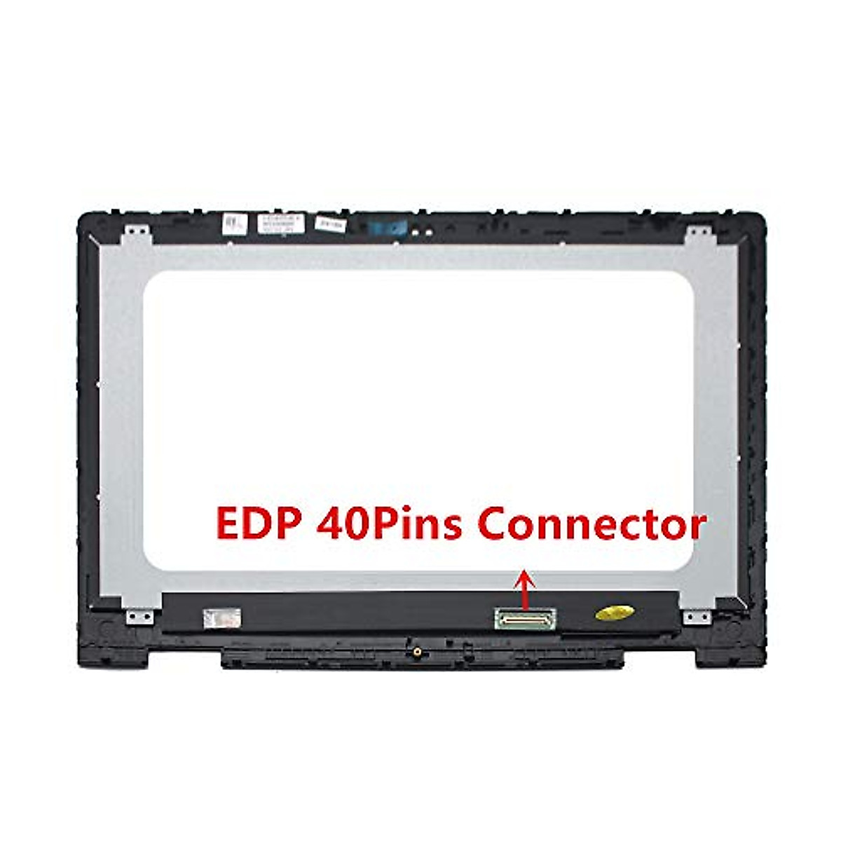 LCDOLED Replacement 15.6 inches FullHD 1920x1080 IPS B156HAB01.0 40Pins LED LCD Display Touch Screen Digitizer Assembly with Bezel for Dell Inspiron 15 5568 i5568 5578 i5578